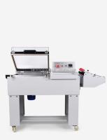 China Hipac Semi Automatic 2 in 1 Plastic Shrink Flim Wrapping Machine Thermal-Shrink Sealing Packaging Machine FM-5540 for sale