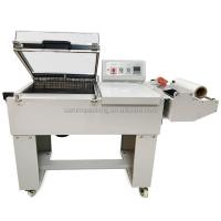 China Hipac Semi Automatic 2 in 1 Plastic Shrink Flim Wrapping Machine Thermal-Shrink Sealing Packaging Machine FM-5540 for sale