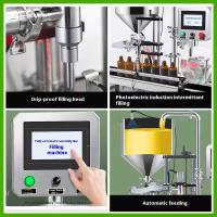 China Easy Operation Fully Automatic Servo Rotor Pump Paste Liquid Filling Machine for Honey Viscous Liquid Peanut Butter Ketchup for sale