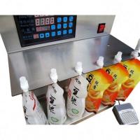 China Tomato Paste Ketchup Sachet Packing Machine Spout Pouch Filler Sauce Stand up Pouch Liquid Filling Machine for sale