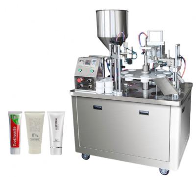 China High Speed Automatic Ultrasonic Soft Tube Filling and Sealing Machine Cheap Price Cosmetic Plastic Tube Packaging Solution for sale