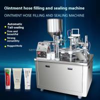 China High Speed Automatic Ultrasonic Soft Tube Filling and Sealing Machine Cheap Price Cosmetic Plastic Tube Packaging Solution for sale
