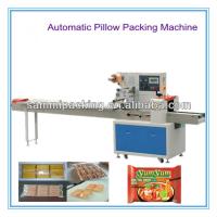 China Multifunctional Horizontal Pillow Packaging Machine Cookies Chocolate Bar Beverages Main Function Form Fill Seal Slitting Engine for sale