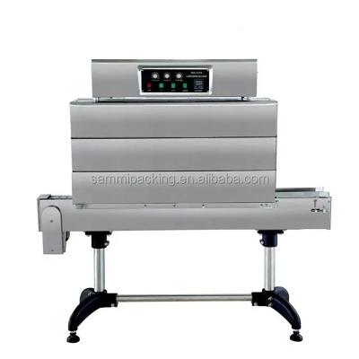 China Hot Selling Small Automatic Plastic Bottle Pvc Heat Thermal Shrink Film Tunnel Sleeve Labelling Wrapping Packing Machine for sale