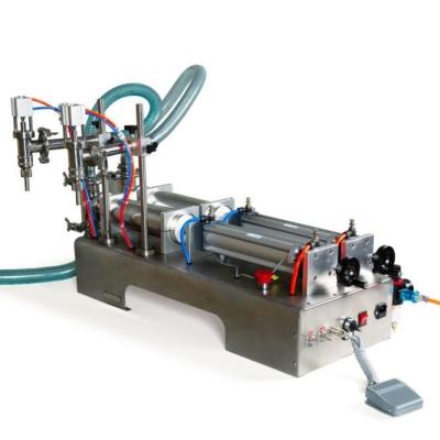 China High Efficiency  From China for the Small Business Stand up Pouch Double Heads Filling Machine/beverage Filling Machine for sale