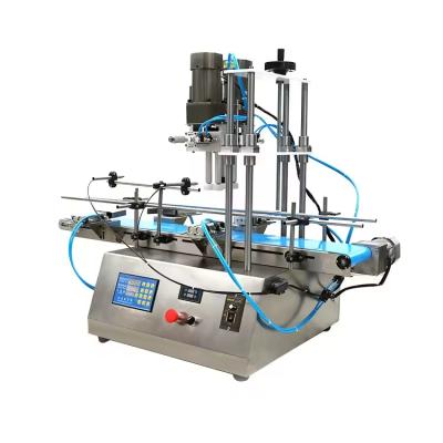 China Factory Price High Efficiency Semi Automatic Capping Machine Tailored For Mineral Water Lines Plastic And Spray Bottles for sale