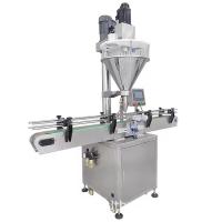 China Fully Automatic Single Head Auger Filling Machine for Cosmetics Spices Soybean Flour Amber Diatomite Milk Matcha Powder for sale