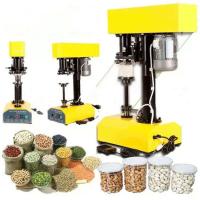 China Best Selling Beverage Can Seamer / Automatic Tin Can Seaming Machine / sealed Cans for sale