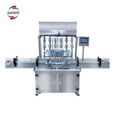 China 6 Nozzles Automatic Filling Machine/ 6 Head  Linear Automatic Cream Filler for sale