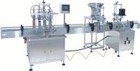 China Inline Filling Machine 4 Nozzles Liquid Filling Machine Automatic Overflow Liquid Bottle Filler for Beverage Juice for sale