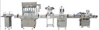 China Inline Filling Machine 4 Nozzles Liquid Filling Machine Automatic Overflow Liquid Bottle Filler for Beverage Juice for sale