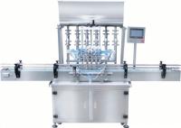 China Inline Filling Machine 4 Nozzles Liquid Filling Machine Automatic Overflow Liquid Bottle Filler for Beverage Juice for sale