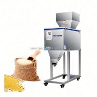China High Quality 100-3000g Weighing Machine Semi Automatic Spice Powder Weighing Filling Machine Vibration Weigher with Big Hopper for sale