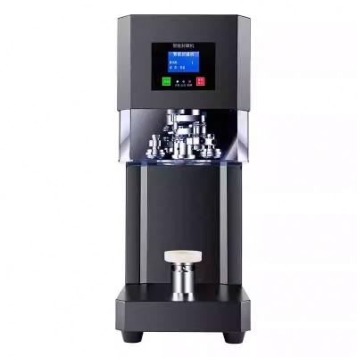 China Fully Semi Automatic Can Seaming Machine Pet Tuna Can Sealer Soda Pop Canning Machine Plastic Can Sealing Machine China Factory for sale