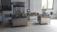 China Automatic Liquid Soap Hand Washing Shampoo Liquid Detergent Cosmetic Bottle Filling Capping Labeling Machine Production Line for sale