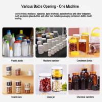 China Aluminum Foil Bottle Sealer Electromagnetic Induction Heat Sealing Machine for Beverage Cans Barrels Paper Glass Packaging Gear for sale