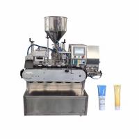 China Automatic Cosmetic Cream Tube Filling and Sealing Machine Ultrasonic Soft Tube Filling and Sealing Machine for sale