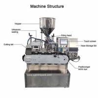 China Automatic Cosmetic Cream Tube Filling and Sealing Machine Ultrasonic Soft Tube Filling and Sealing Machine for sale