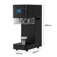 China Automatic Sealing Machine Metal Plastic Soda Tuna Drink Tin Can Sealing Machine Bottle Cap Sealing Machine for sale