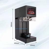 China Industria Canned Food Snacks Tea Paper Tin Can Lid Seamer Sealing Machine Manual for sale