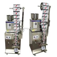 China New Product SMFZ-70 Automatic Sachet Salt Filling Packing Sealing Machine Wood Machine for Specis Powder/nuts/grain/rice 2-200G for sale