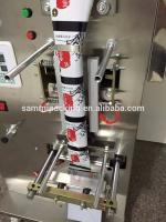 China New Product SMFZ-70 Automatic Sachet Salt Filling Packing Sealing Machine Wood Machine for Specis Powder/nuts/grain/rice 2-200G for sale