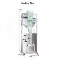 China New Arrival 2025 Larger Capacity Automatic Dry Food Packing Machine Back Sealing Bagger Machinery for Grains Nuts Spice Powder for sale