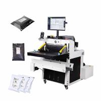 China Automatic Express Black PE Bagging Machine Used for Daily Necessities Clothing Shoes Toys and Hardware Bags for sale