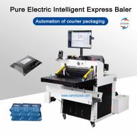 China Automatic Express Black PE Bagging Machine Used for Daily Necessities Clothing Shoes Toys and Hardware Bags for sale