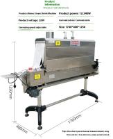 China Automatic Heat Shrink Steam Tunnel Drinking Bottled Water Shrinkable Film Wrapping Packaging Machine for sale