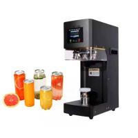 China 2025 Best Sell High Efficiency Automatic Can Sealing Machine for Beverage and Food Canning Wholesale Price for sale