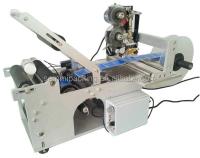China Semi Automatic Round Bottle Labeler, Labeling Machine with Production Date,batch Number Code Printing for sale