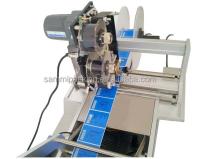 China Semi Automatic Round Bottle Labeler, Labeling Machine with Production Date,batch Number Code Printing for sale