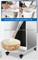China Newest 100-2500g Large Capacity Tea Dispensing Machine Powder Filler Semi Automatic Weighing Machine for sale