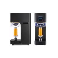 China Aluminium PET Cans Beverage Semi-Automatic Tin Can Juice Soft Drinks Making Canning Sealing Machine for sale