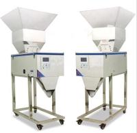 China High Quality 100-3000g Semi Automatic Granule/Powder/Rice/Coffee/Spice Weighing Filling Machine with Big Funnel for sale