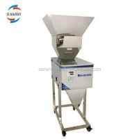 China High Quality 100-3000g Semi Automatic Granule/Powder/Rice/Coffee/Spice Weighing Filling Machine with Big Funnel for sale
