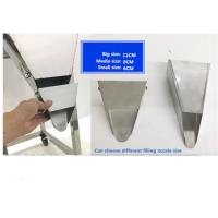 China High Quality 100-3000g Semi Automatic Granule/Powder/Rice/Coffee/Spice Weighing Filling Machine with Big Funnel for sale