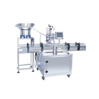 China High Speed Yogurt Juice Drink Plastic Bottle Capping Machine Glass Bottle Lid Sealing Machine for sale