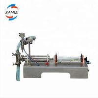 China Thick Liquid Paste Pneumatic Filling Machine With Air Pressure Hopper 100-1000Ml for sale
