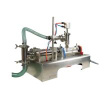 China Thick Liquid Paste Pneumatic Filling Machine With Air Pressure Hopper 100-1000Ml for sale