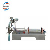 China Thick Liquid Paste Pneumatic Filling Machine With Air Pressure Hopper 100-1000Ml for sale