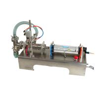 China Thick Liquid Paste Pneumatic Filling Machine With Air Pressure Hopper 100-1000Ml for sale