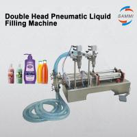 China Factory Wholesale Price 2 Head Piston Filler Liquid Filling Machine Semi Automatic/Table Top Liquid Filling Machine for sale