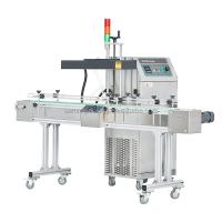 China LGYS-4000 Automatic Electromagnetic Induction Sealing Machine Aluminum Foil Beverage Bottles Electrically Driven for sale
