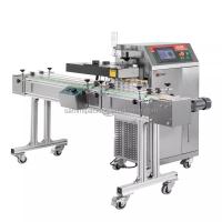 China LGYS-4000 Automatic Electromagnetic Induction Sealing Machine Aluminum Foil Beverage Bottles Electrically Driven for sale