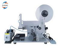 China Semi-Automatic Flat Bottle Labeling Machine with 40-60pcs/min Speed and ±0.5mm Precision for High-Accuracy Labeling for sale