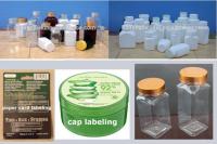China Semi-Automatic Flat Bottle Labeling Machine with 40-60pcs/min Speed and ±0.5mm Precision for High-Accuracy Labeling for sale