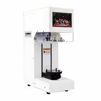 China Plastic Metal Aluminum Cans Electric Tin Can Sealing Machine For Milk Tea Bubble Tea Shops Heat Sealing for sale