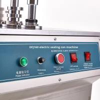 China Automatic Beverage Coffee Soda canning machine Vertical Can Sealer  Tin can Sealing Machine for sale